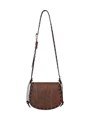 Etro Drya Arnica Jacquard Mini Crossbody Bag - Brown