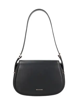 Michael Kors Lydia Leather Crossbody Handbag - Black