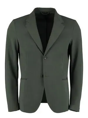THE ALPHABET Single-breasted Two-button Jacket - Green