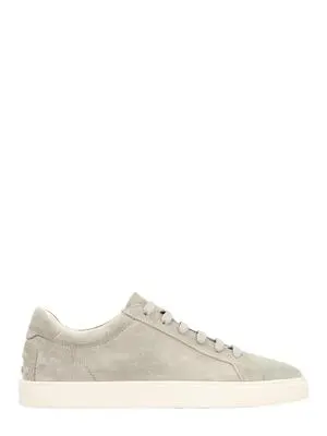 TOD`S Tod's Minimal Suede Low Top Sneakers - Grey