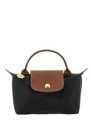 Longchamp Compact Pouch Handbag - Black