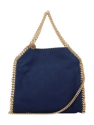 Stella McCartney Polyamide Shoulder Bag With Chain Strap - Blu