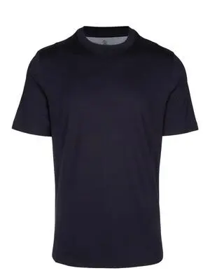 Brunello Cucinelli Brunello Cucinelli Men's Crewneck T-Shirt Navy