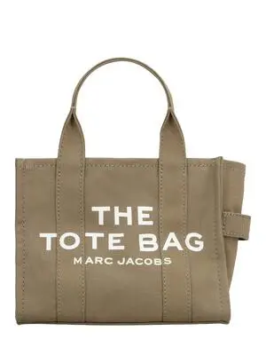 Marc Jacobs The Small Tote Handbag Canvas Mini Tote Bag Mud
