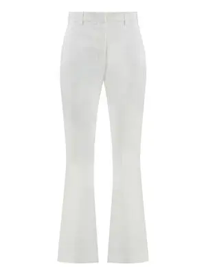 PT TORINO PT01 PANTALONI TORINO Stretch Cotton Trousers With Welt Pockets