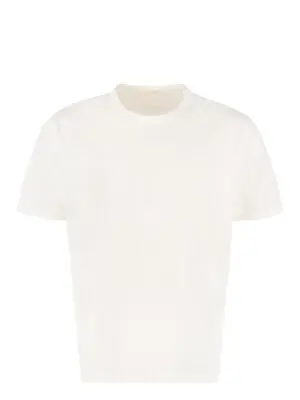Our Legacy Our Legacy New Box Ribbed Crew-Neck T-Shirt Ivory