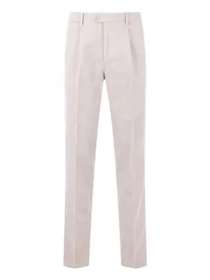 Brunello Cucinelli BRUNELLO CUCINELLI Tailored Dyed Trousers Ghiaccio