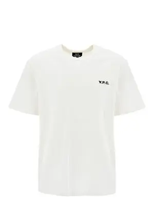 A.p.c. Boxy Petit Cotton Crew-neck T-shirt - Ivory