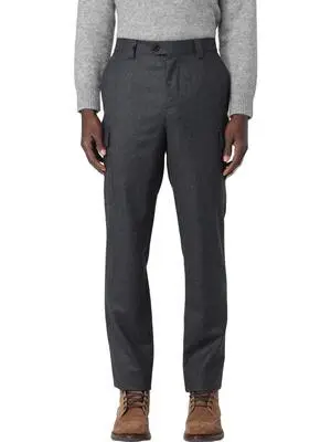 Brunello Cucinelli Tinto-dyed Tailored Dress Pants - Grigiomd