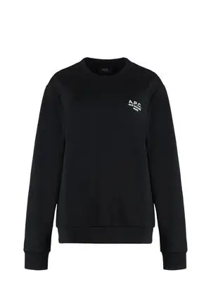 A.p.c. A.P.C. Ribbed Cotton T-Shirt Black