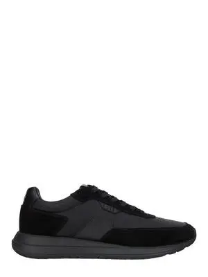 BOSS BOSS Low-Top Suede And Fabric Sneakers