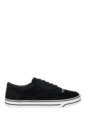 DOLCE & GABBANA Dolce & Gabbana Low-Top Suede Sneakers With Rubber Sole