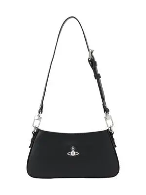 VIVIENNE WESTWOOD Orb Mini Shoulder Handbag - Black