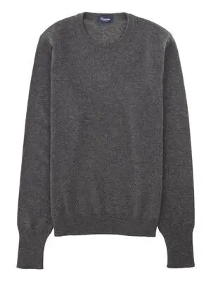 DRUMOHR DRUMOHR Round Neck Cashmere Pullover Grey