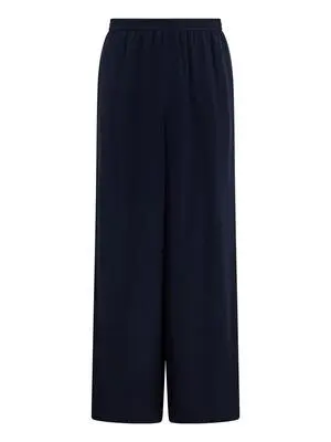 MAX MARA MAX MARA Loose Silk Pants With Drawstring Waist