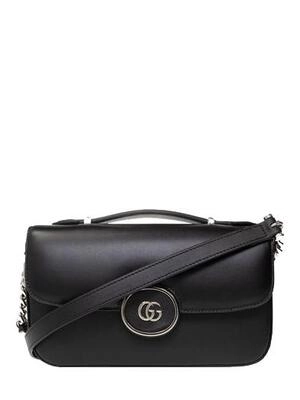 Gucci Gg Refined Handbag - Black