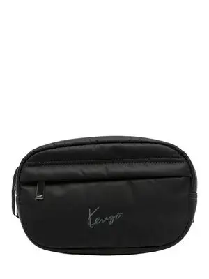 Kenzo Nylon Belt Crossbody Handbag - Black