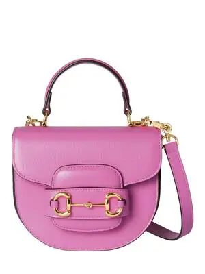 Gucci Michel Horsebit Handbag - Librepink