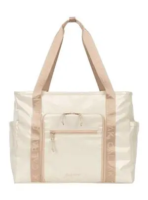 CALPAK CALPAK Terra 35L Water-Resistant Zip Tote White Sands