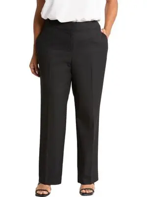 KASPER Washable Lily Trousers - Black