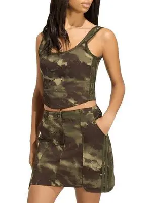 ADIDAS ORIGINALS Camo Corset Top - Multicolor/night Cargo
