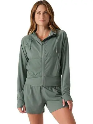 FIELDSHEER Everyday Full Zip Hoodie - Green