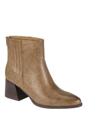 BARETRAPS Biana Block Heel Bootie Saddle