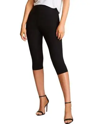 Commando Neoprene Capri Pants - Black