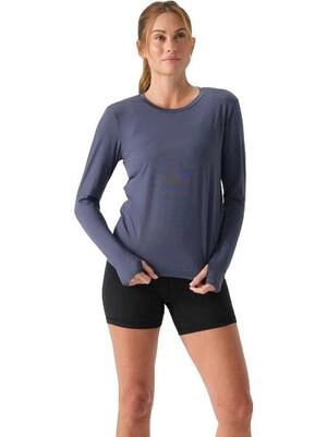 FIELDSHEER Aeris Dricomfort Long Sleeve Tee - Arctic Blue