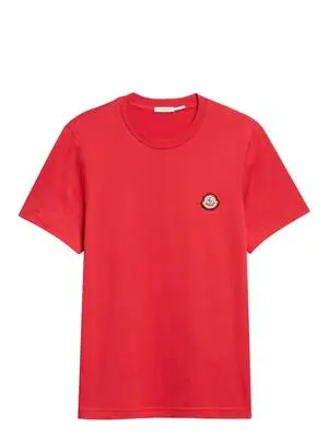 Moncler Cotton Jersey T-shirt - Red