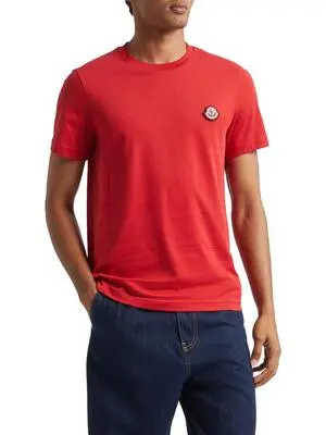 Moncler Cotton Jersey T-shirt - Red