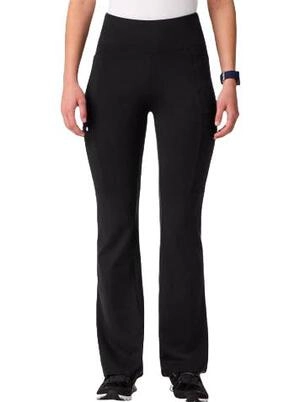 JAANUU Perri Ultra-soft Yoga Scrub Pants - Black