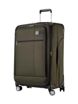 SKYWAY Sigma 7.0 Softside Expandable 24" Medium Checked Spinner Luggage - Pine