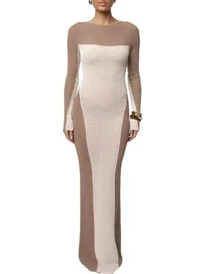 JLUXLABEL Cabana Life" Maxi Dress - Ivory