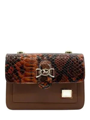 CAVALINHO Cherry Blossom Shoulder Bag - Camel Brown