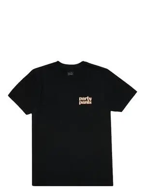 PARTY PANTS Animal Graphic T-shirt - Black