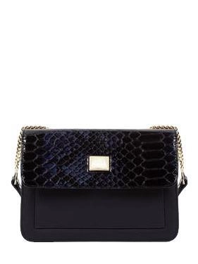 CAVALINHO Cherry Blossom Shoulder Bag - Navy