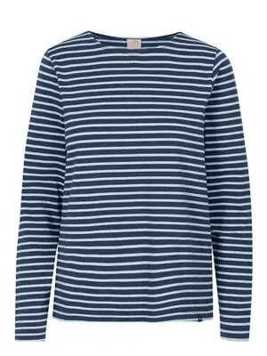 TRESPASS Trespass Yarn Dyed Stripe Long Sleeve Shirt Navy