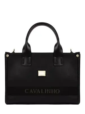 CAVALINHO Cavalinho Structured Handbag With Top Zip Closure Black