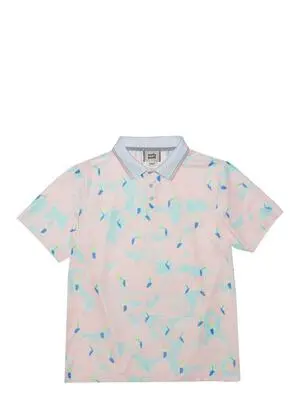 PARTY PANTS Buncha Mingos Performance Polo - Mint Green