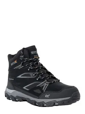 REGATTA Holcombe Iii Waterproof Walking Boots - Black And Granite