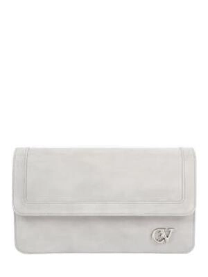 CAVALINHO Iconic Patent Leather Clutch Shoulder Bag - Light Blue