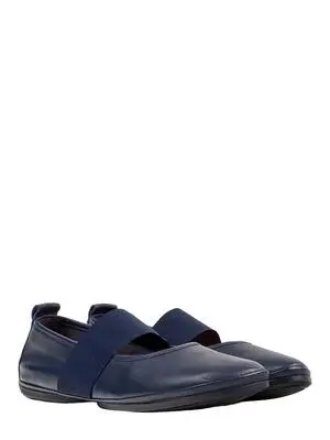 Camper Right Nina Mary Jane Flat - Dark Blue