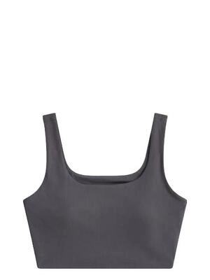 ANIMAL Laurel Cropped Tank Top - Charcoal
