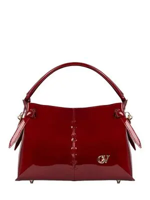 CAVALINHO Midnight Rouge 627 Limited Edition Patent Leather Handbag - Red
