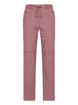 Mountain Warehouse Convertible Zip-off Hiking Trousers - Brown