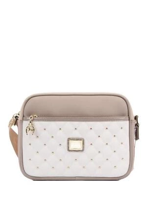 CAVALINHO Craft 324 Crossbody Bag - Tan/white/beige