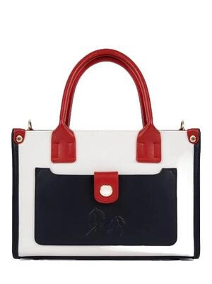 CAVALINHO Horse 524 Handbag - Navy/white/red