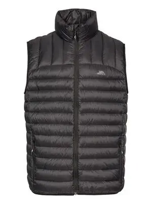 TRESPASS Quilted Down Gilet - Black