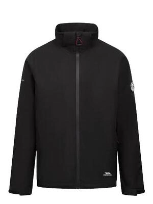 TRESPASS Westford Waterproof Jacket With Hood - Black